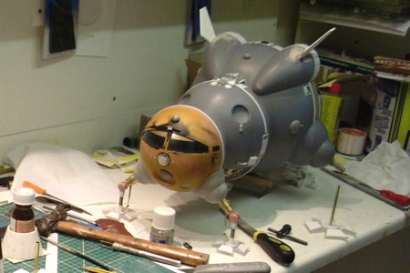 Scratchbuilding Starbug from Red Dwarf